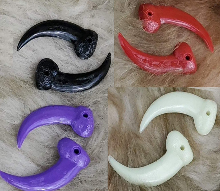 Claw Bracers ~ Red Falcon